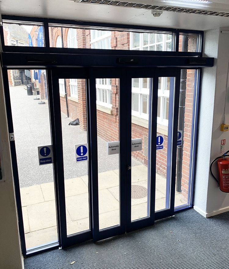Automatic Doors for Norwich School